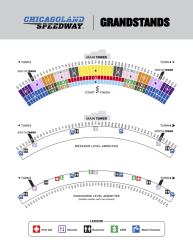 Maps & Policies | Chicagoland Speedway
