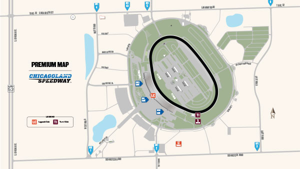 Maps & Policies | Chicagoland Speedway
